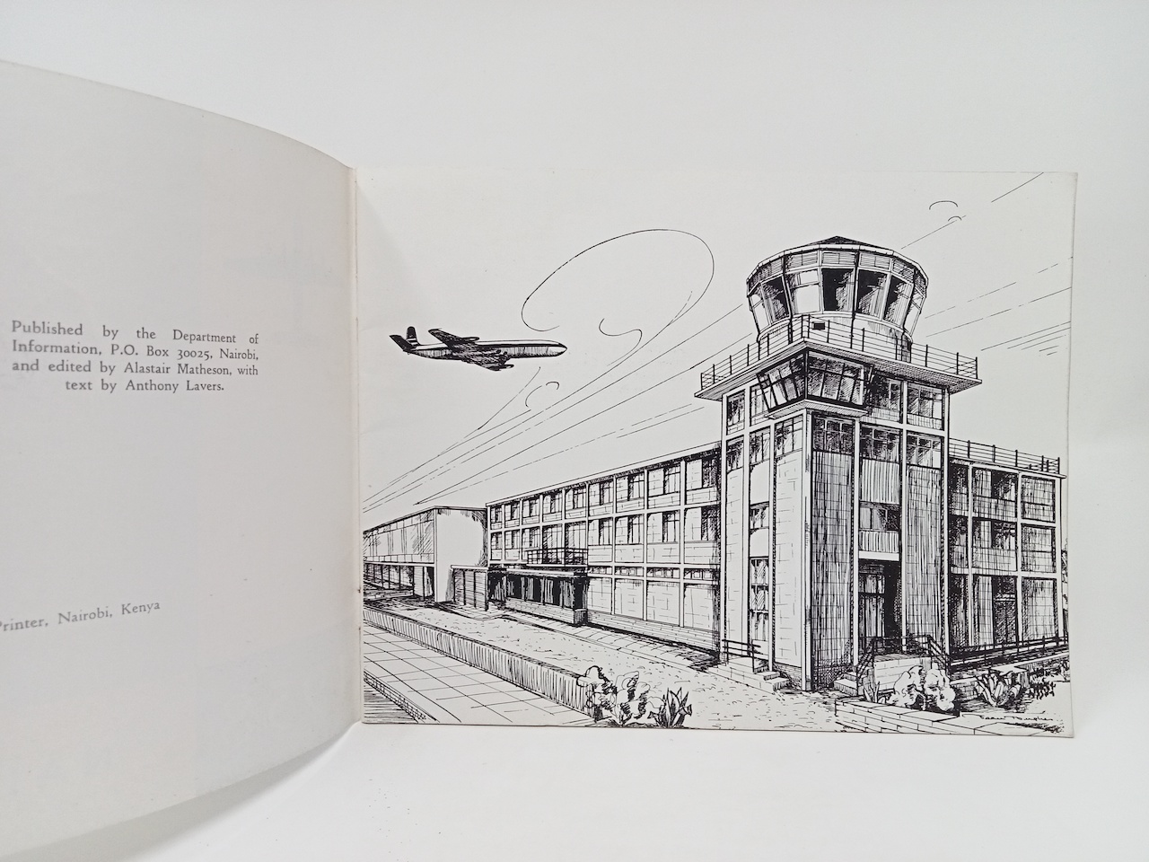 1958 Nairobi Airport. by Alastair Matheson and Anthony Lavers.: Very ...