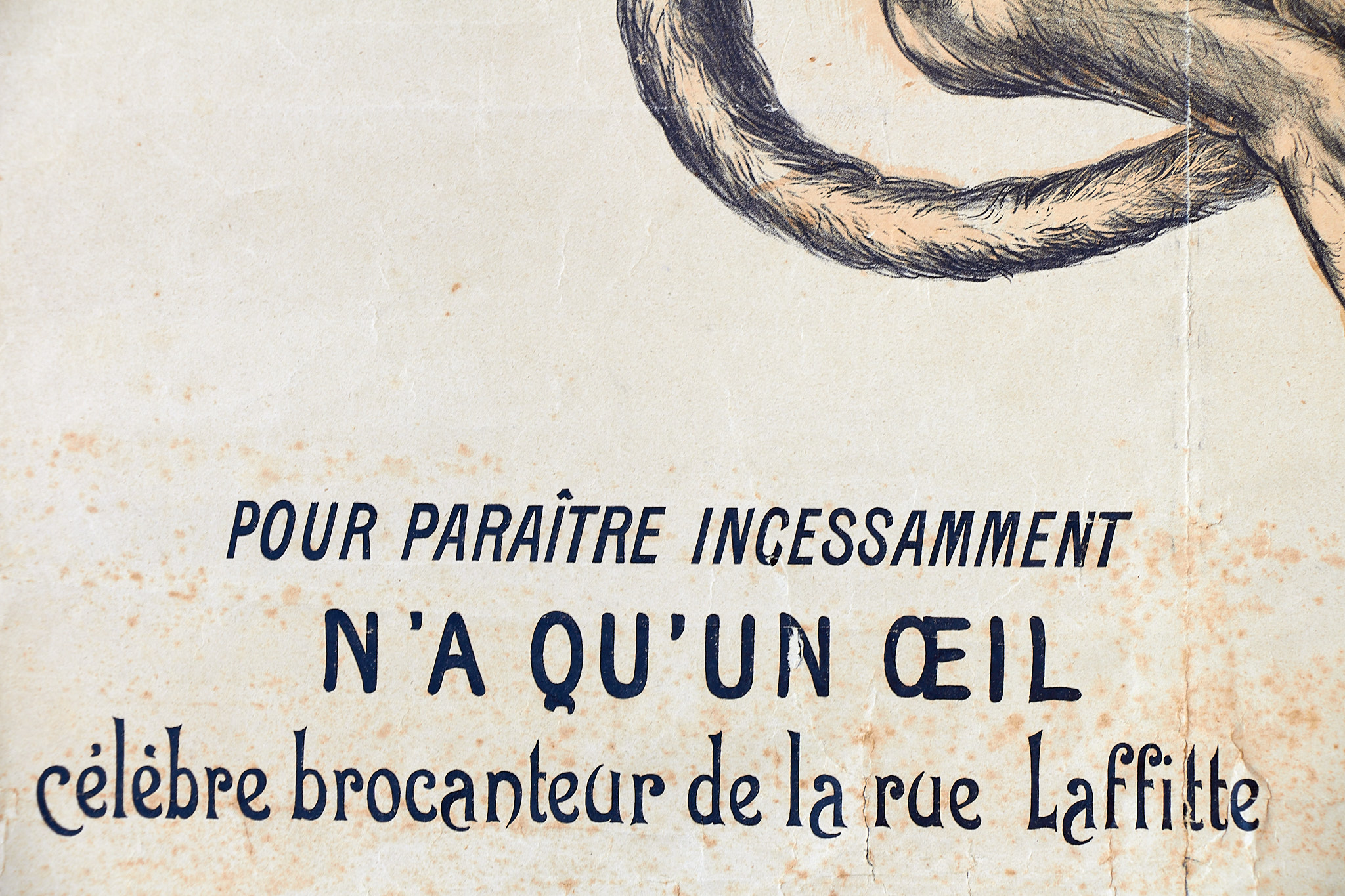 [AFFAIRE DREYFUS] Musée des horreurs - Affiche originale lithographiée ...