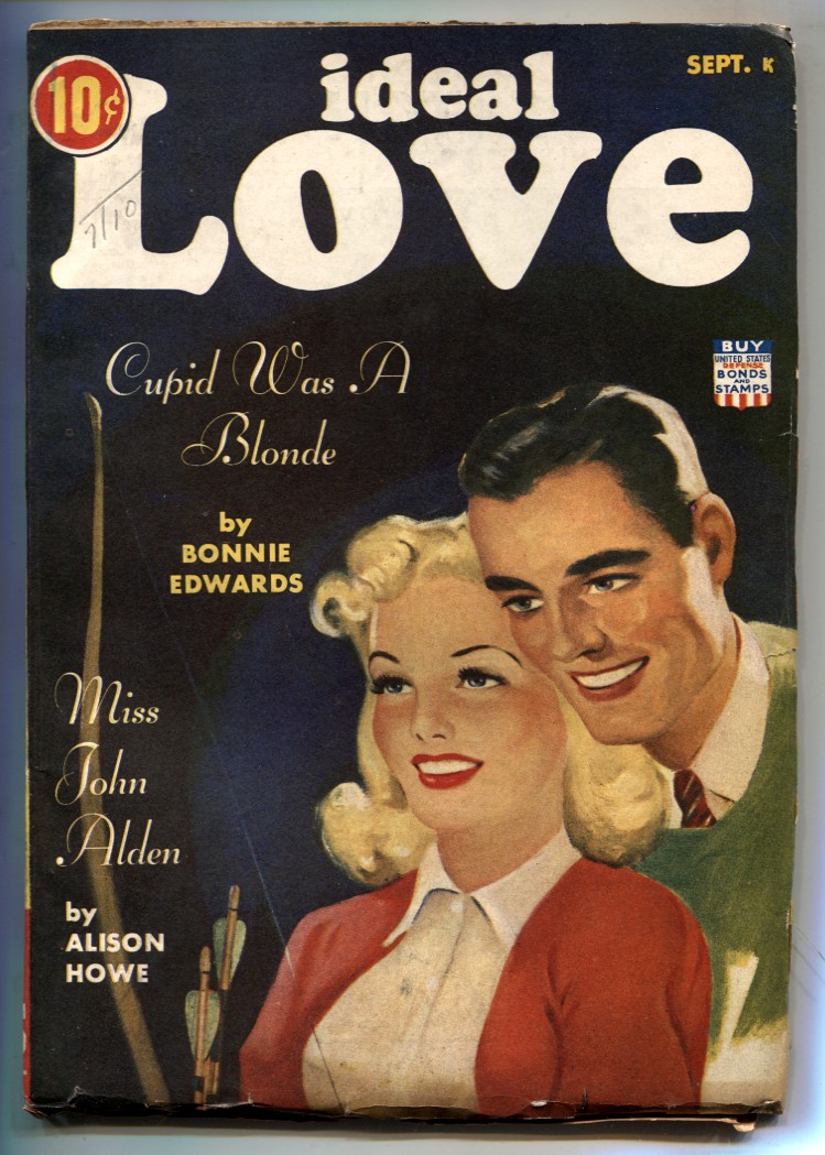 Ideal Love Pulp September 1942- Miss John Alden- Bonnie Edwards: (1942 ...