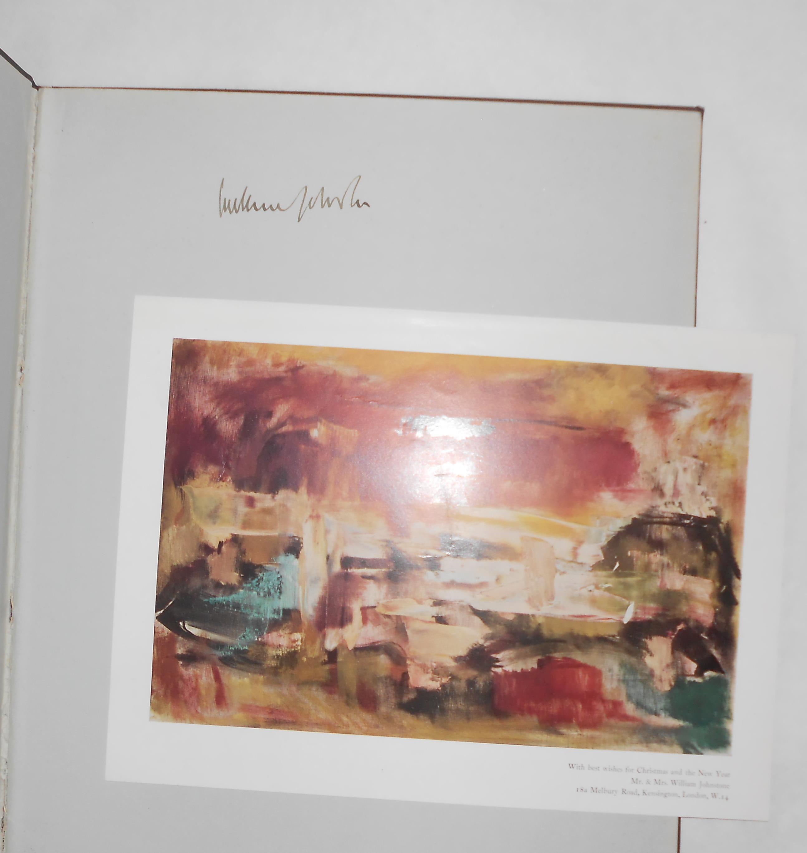 William Johnstone (Signed Copy) by [ JOHNSTONE, William ] Text by Anton Ehrenzweig (spelled as ...