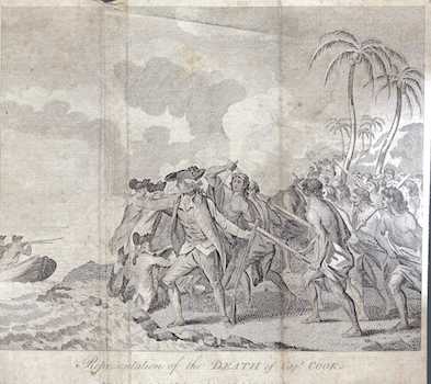Representation of the Death of Capt. Cook by John Webber (after): (1781 ...