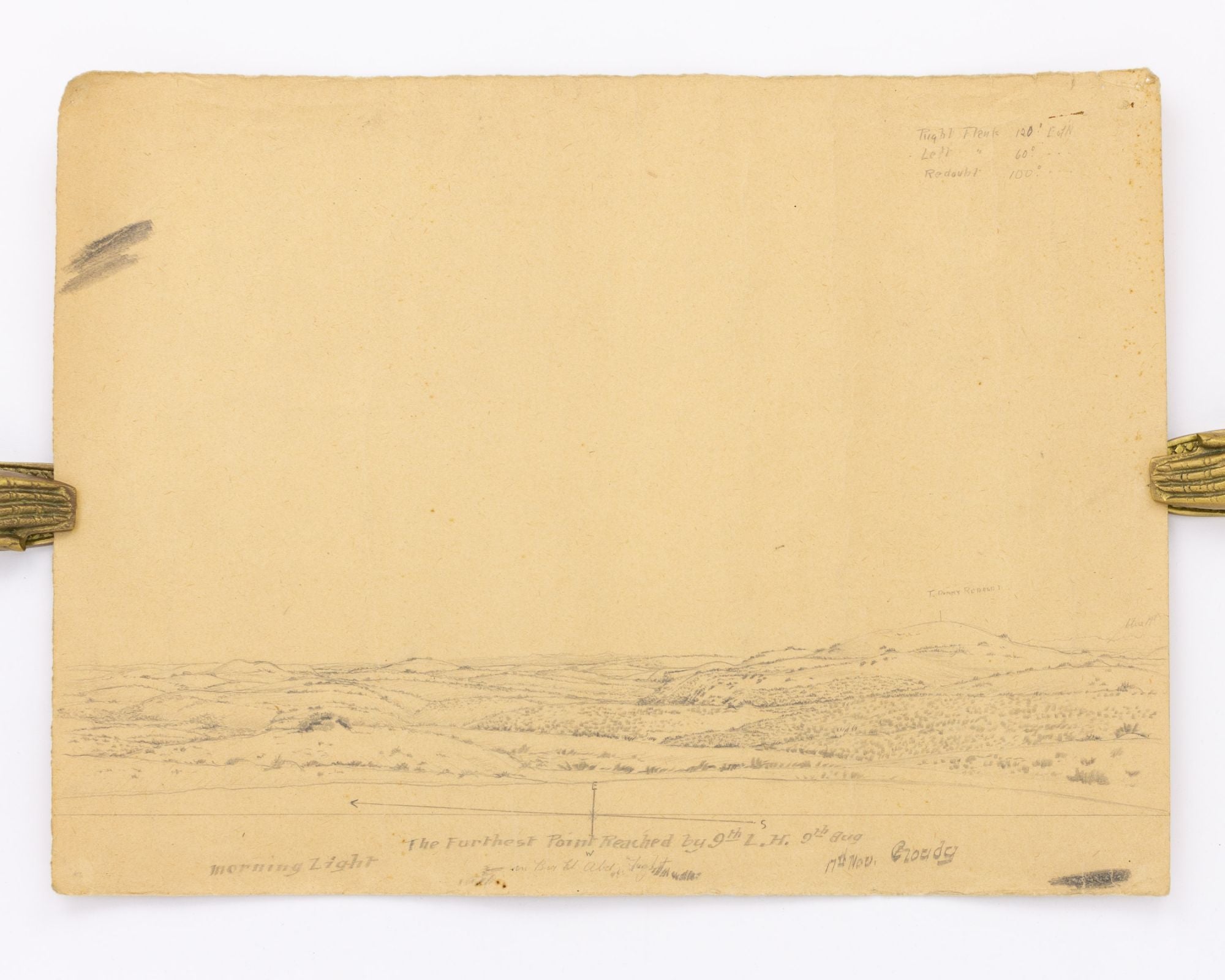 A small archive of artwork, including original field sketches from ...