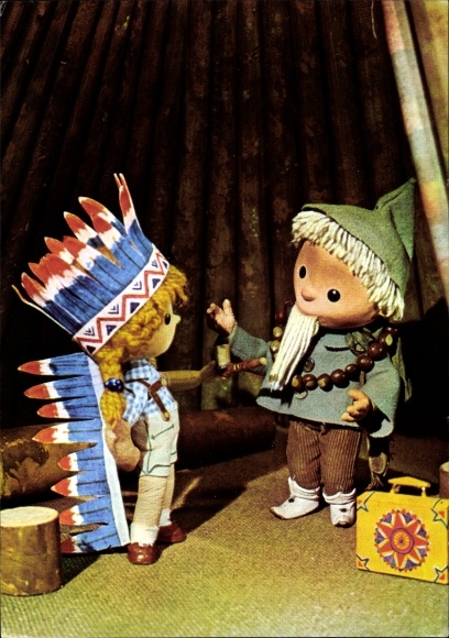 Ansichtskarte / Postkarte Unser Sandmännchen, Sandmann, DDR ...