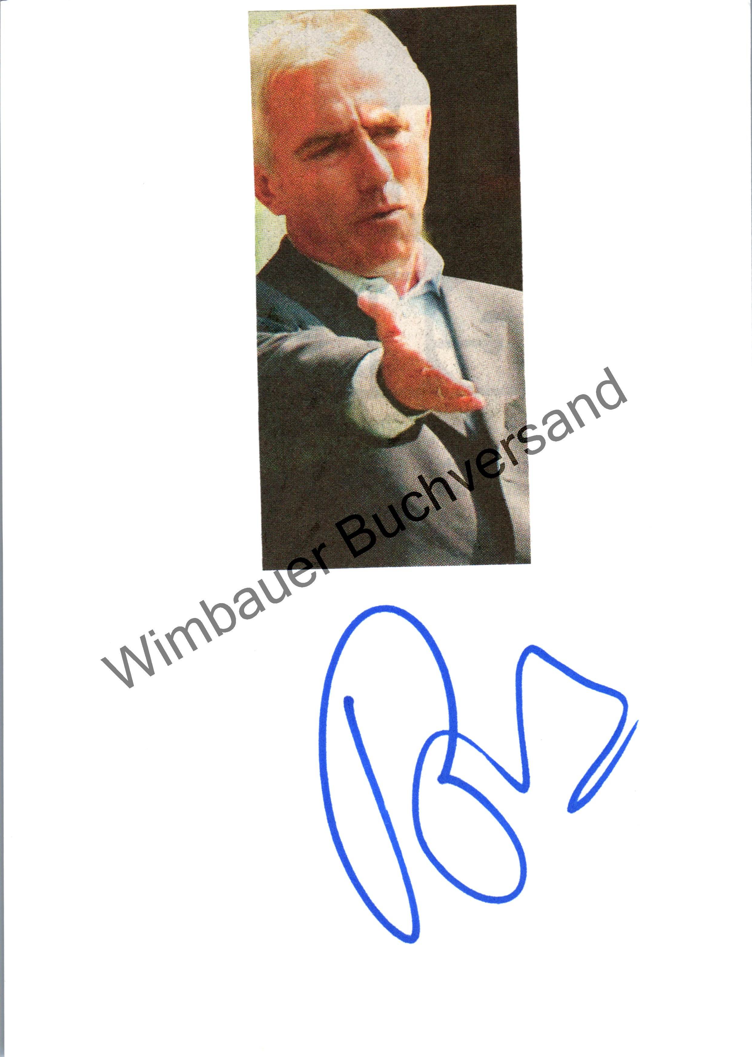 Original Autogramm Bert van Marwijk BVB /// Autogramm Autograph ...