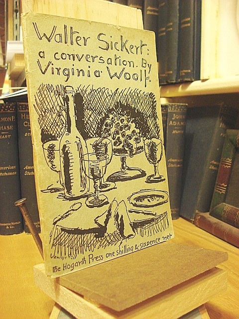 Walter Sickert: A Conversation by Woolf, Virginia: Very Good Softcover ...
