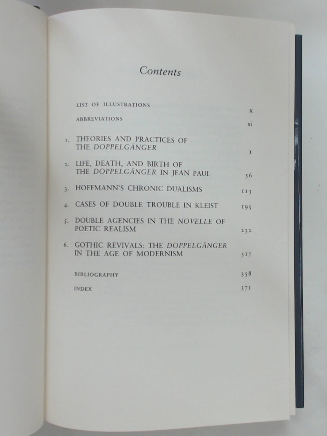 The Doppelgänger. Double Visions in German Literature. by Webber ...