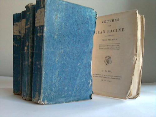 Oeuvres de Jean Racine. 5 Bände by Racine, Jean | Celler Versandantiquariat