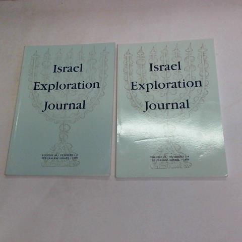 Volume 49. Numbers 1-2 and Numbers 3-4. 2 Hefte by Israel Exploration ...