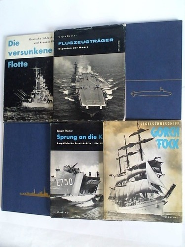 6 Bände von (Stalling Verlag, Oldenburg und Hamburg - Seefahrt ...