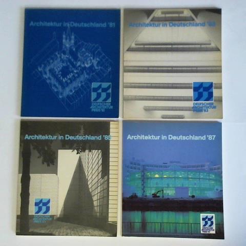 Architektur in Deutschland - Deutscher Architekturpreis '81 / '83 / '85 ...
