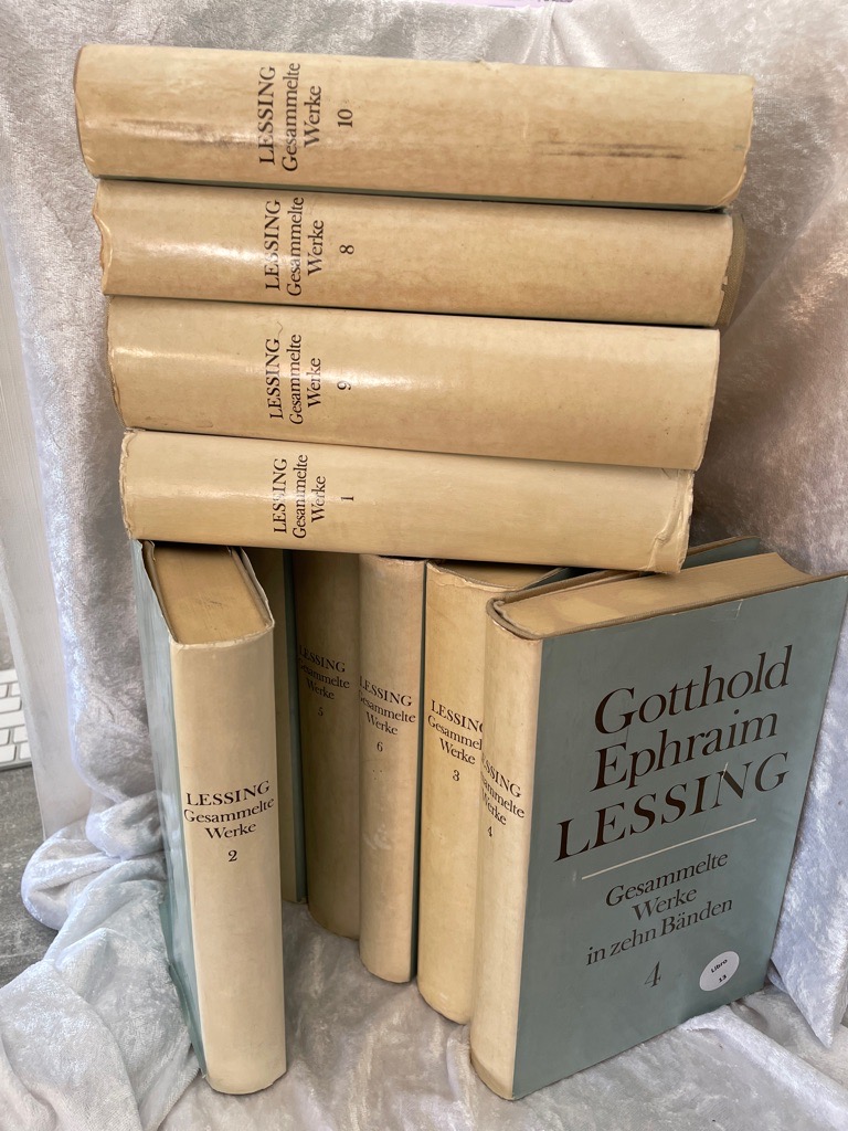 Gesammelte Werke in zehn Bänden (10 Bände) by Gotthold, Ephraim Lessing ...
