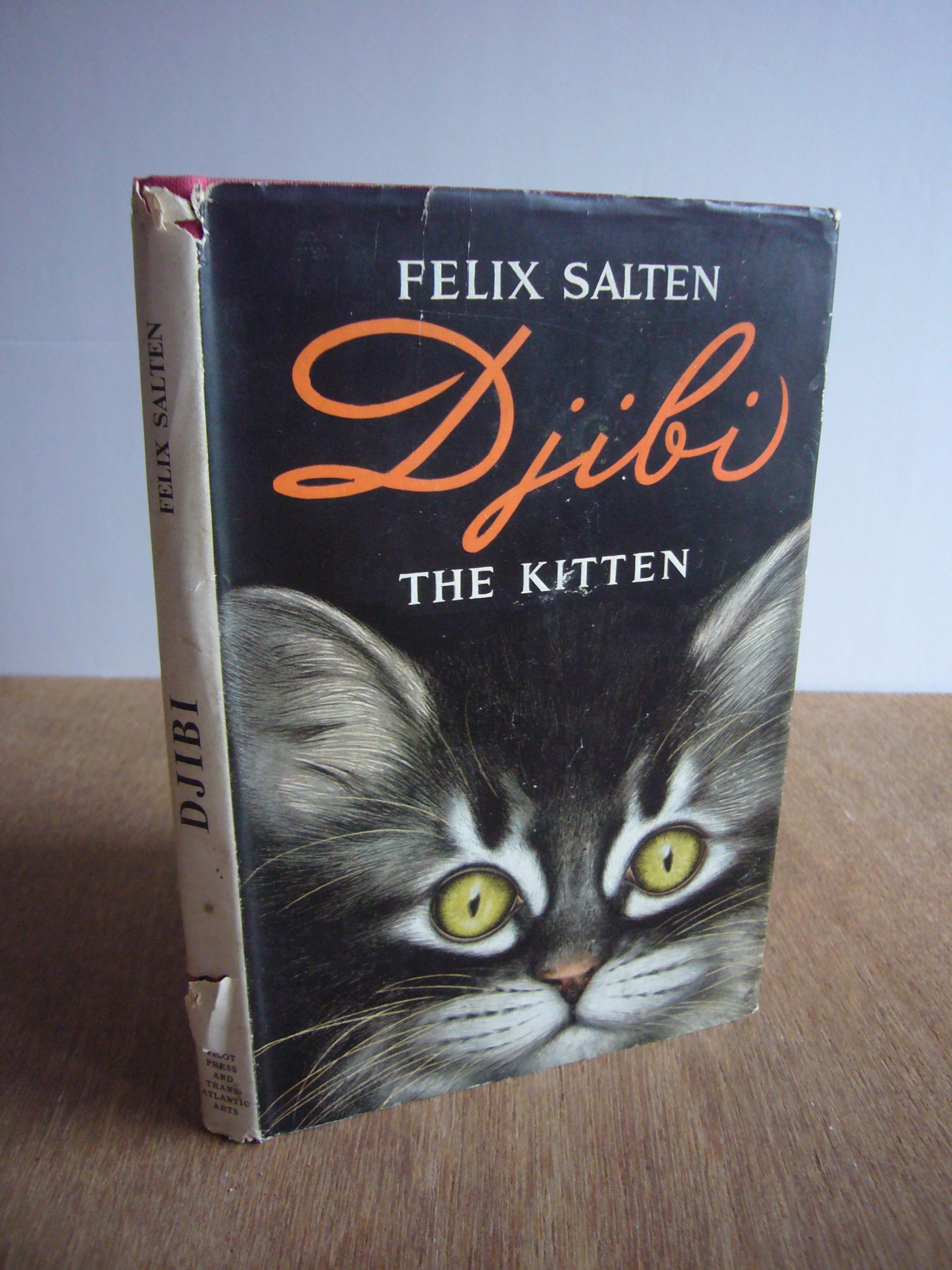 Djibi The Kitten *First Edition with Jacket* by Salten, Felix ...