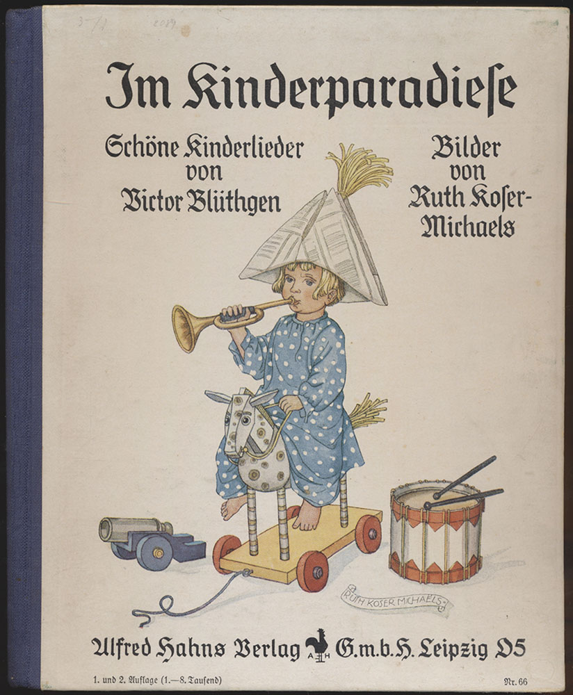 Im Kinderparadiese. Schöne Kinderlieder. Ausgewählt von Karl Hobrecker ...