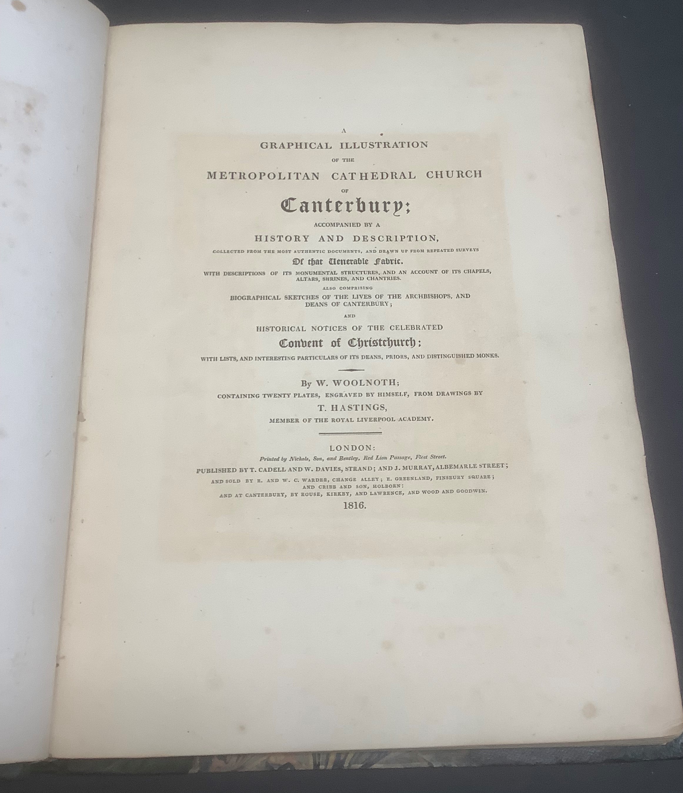 A Graphical Illustration of the Metropolitan Cathedral Church of ...