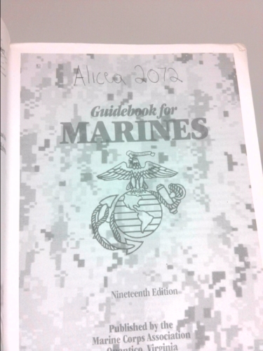 Guidebook for Marines by U.S. Marine Corps: Very Good Paperback ...