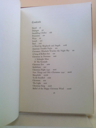 American Twelfth Night and other poems. by Madeleva, Sister M.: Good ...