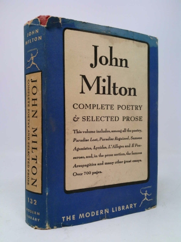 Complete Poetry and Selected Prose of John Milton by Milton, John: Very ...