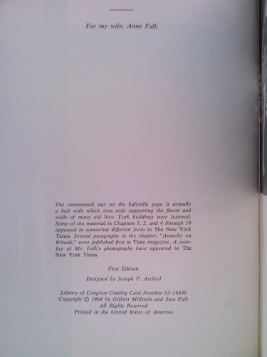 New York: true north by Millstein, Gilbert: Good Hardcover First ...