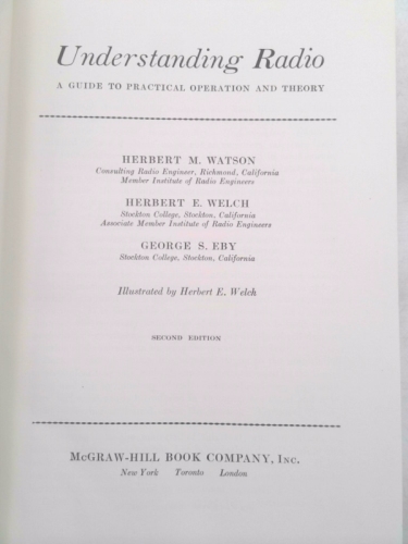 Understanding Radio: A Guide To Practical Operation And Theory by ...