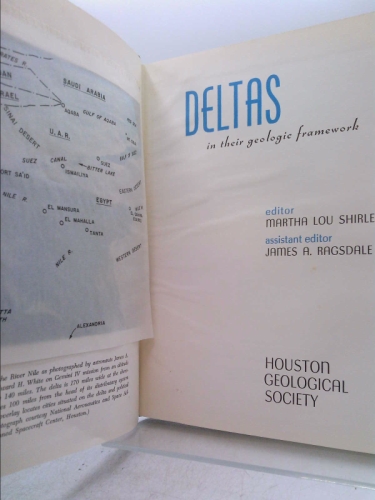 1968 1st edition Deltas in Their Geologic Framework 2nd printing w maps ...