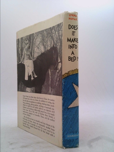 Does it make into a bed? by Novak, Lorna: Fair Hardcover First Edition ...