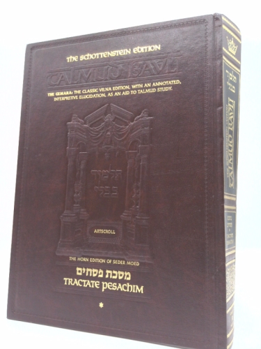Talmud Bavli: Pesachim Volume 1 (Folios 2a - 41b) -Artscroll Schottenstein Edition [#9] by ...