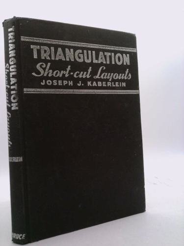 Triangulation short-cut layouts;: A textbook and working quide with ...