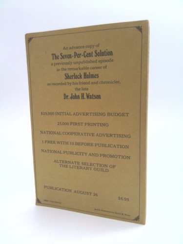 The Seven-per-cent Solution, Being A Reprint From The Reminiscences Of ...