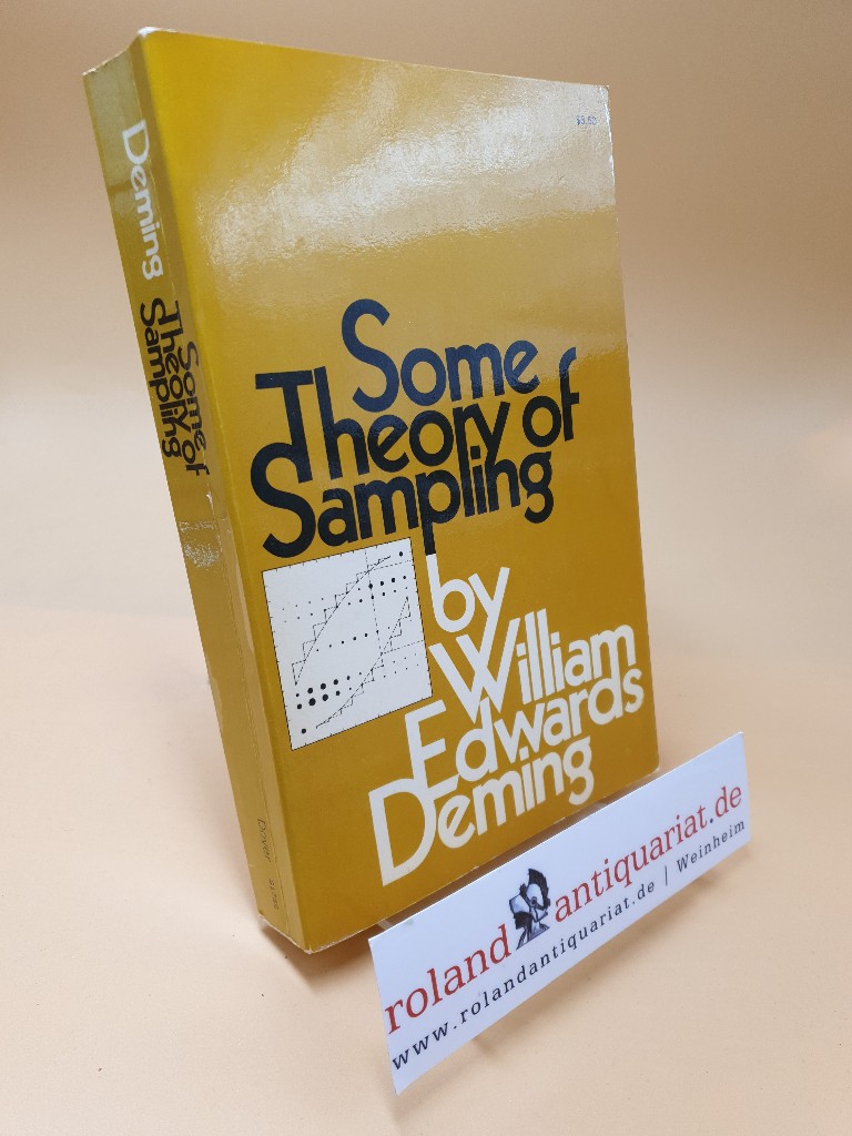 Some Theory of Sampling von Edwards Demming, William:: Softcover (1950 ...
