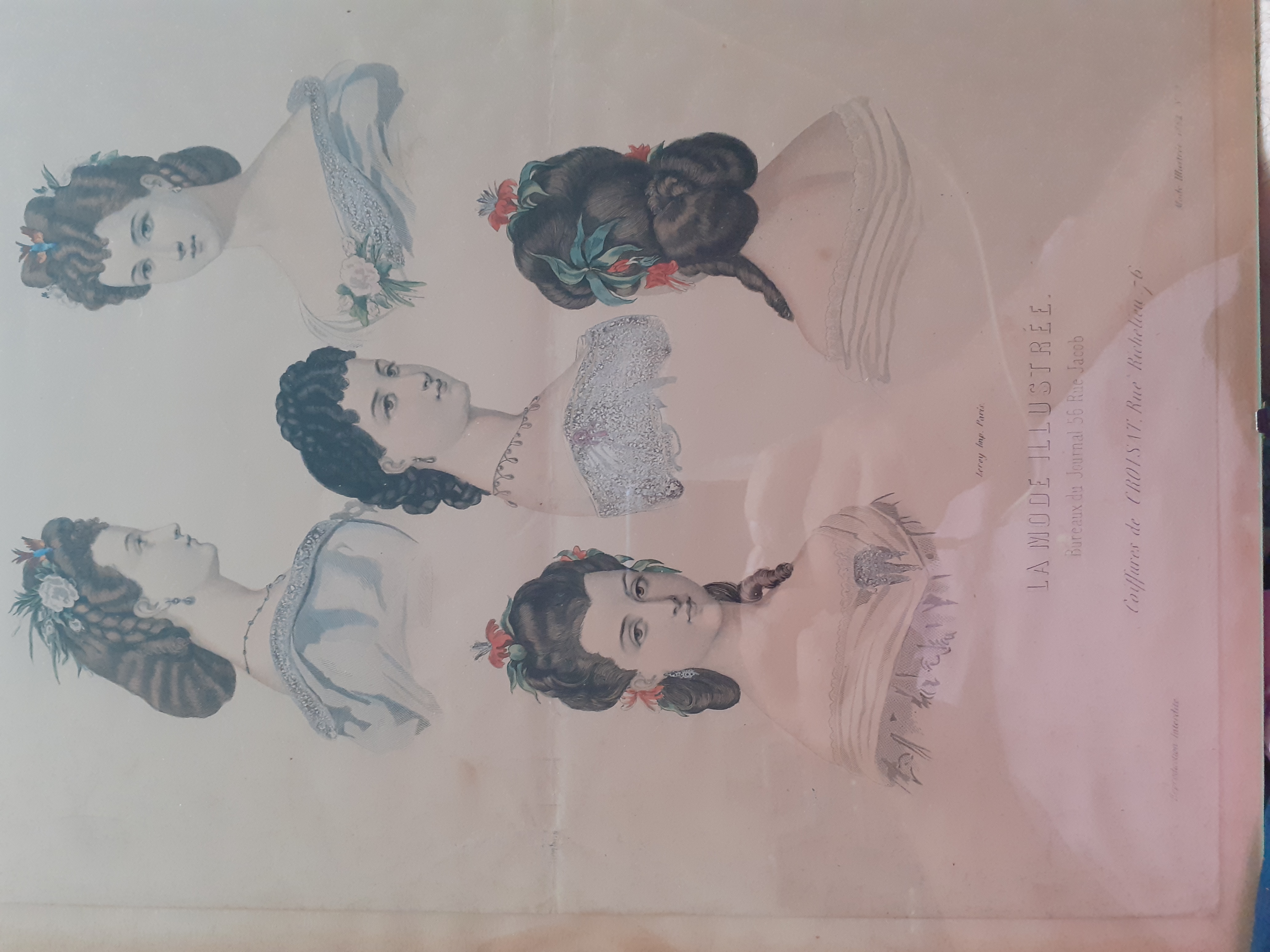 coiffures de CROISAT la mode illustrée by ferdinand croisat: (1862 ...