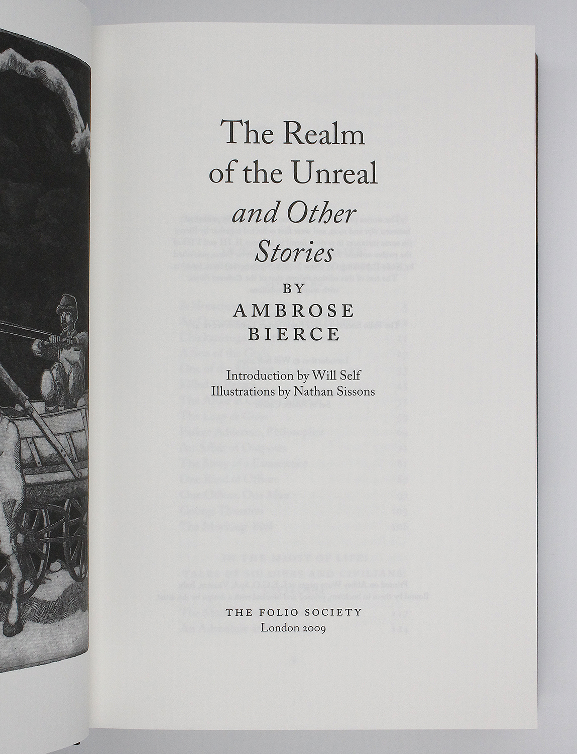 THE REALM OF THE UNREAL AND OTHER STORIES by BIERCE, Ambrose ...