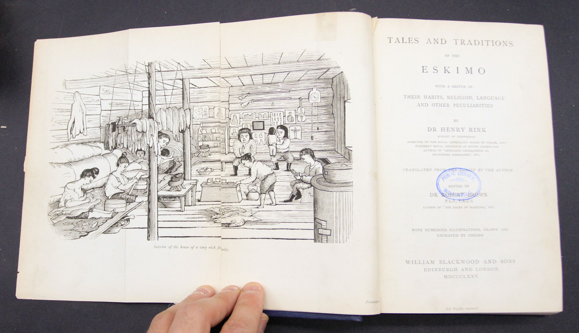 Tales and Traditions of the Eskimo; with a Sketch of Their Habits ...