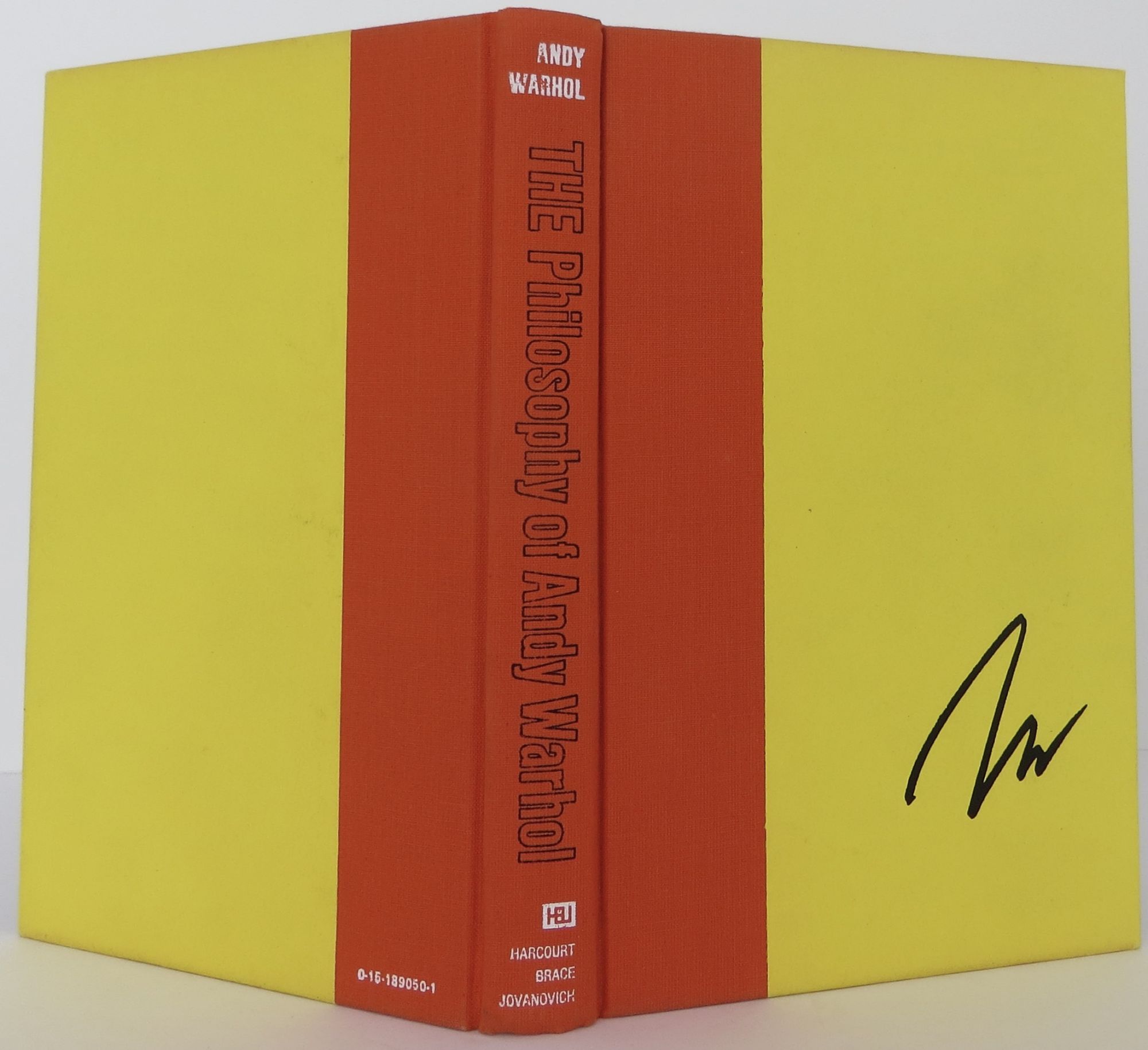 The Philosophy of Andy Warhol von Warhol, Andy: fine hardcover (1975 ...