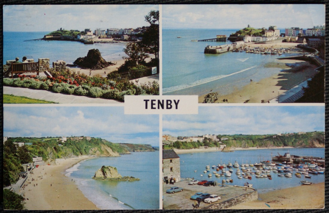 Tenby Postcard Wales From Vintage 1967 Multiview: Manuscript / Paper ...