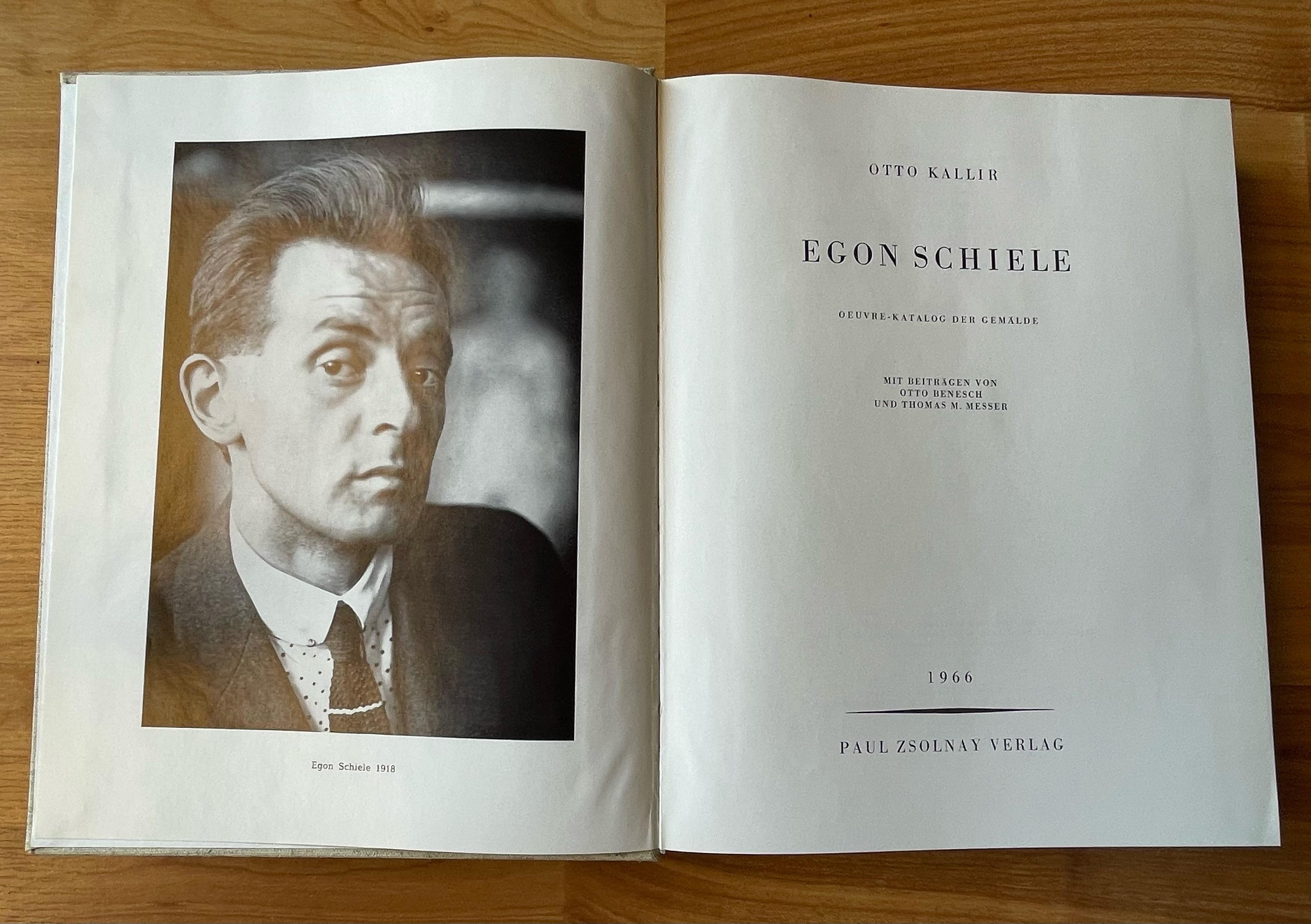 Egon Schiele. Oeuvre-Katalog der Gemälde by Kallir, Otto: (1966 ...