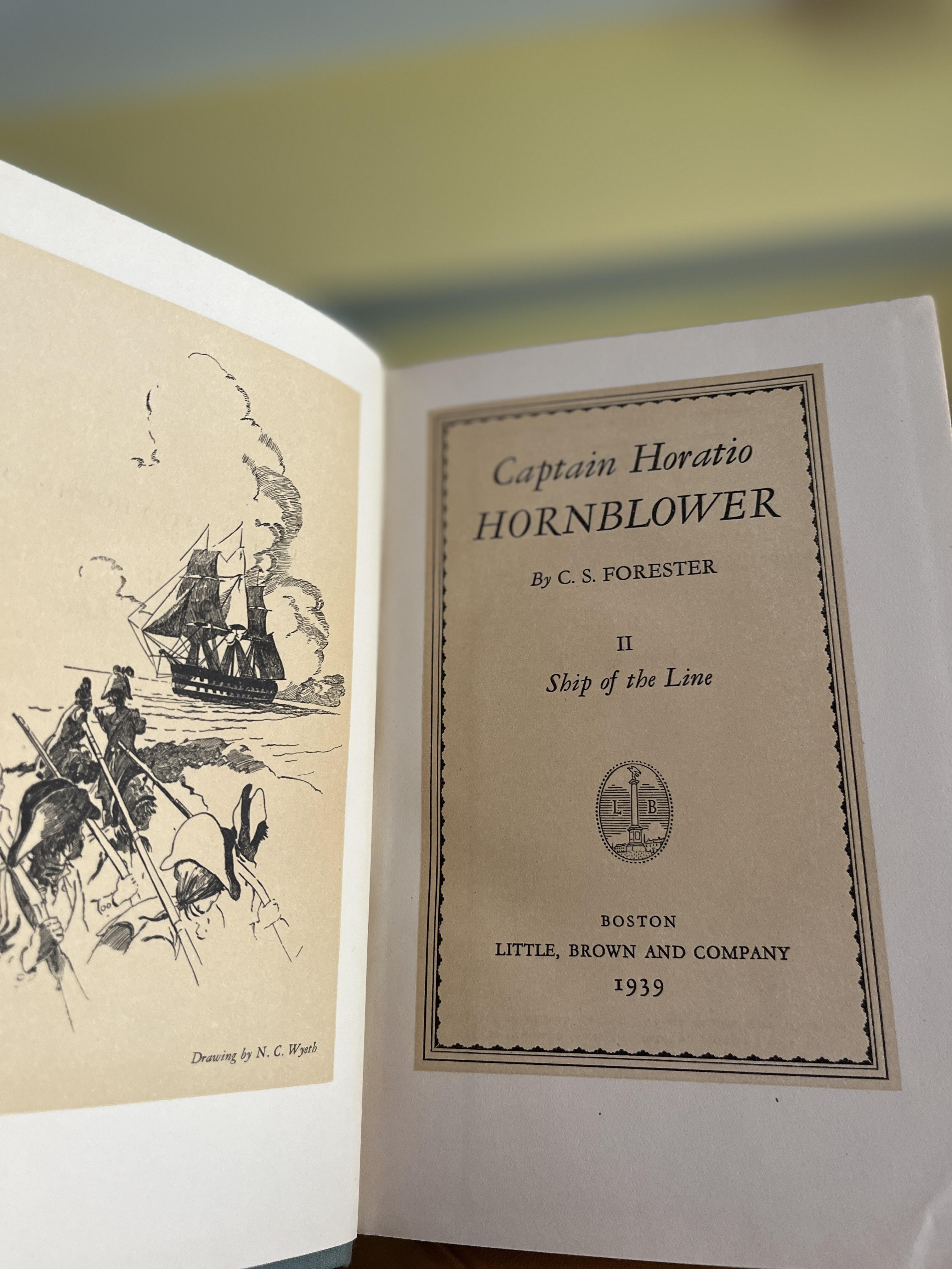 Captain Horatio Hornblower, complete in 3 volumes by Forester, C. S ...