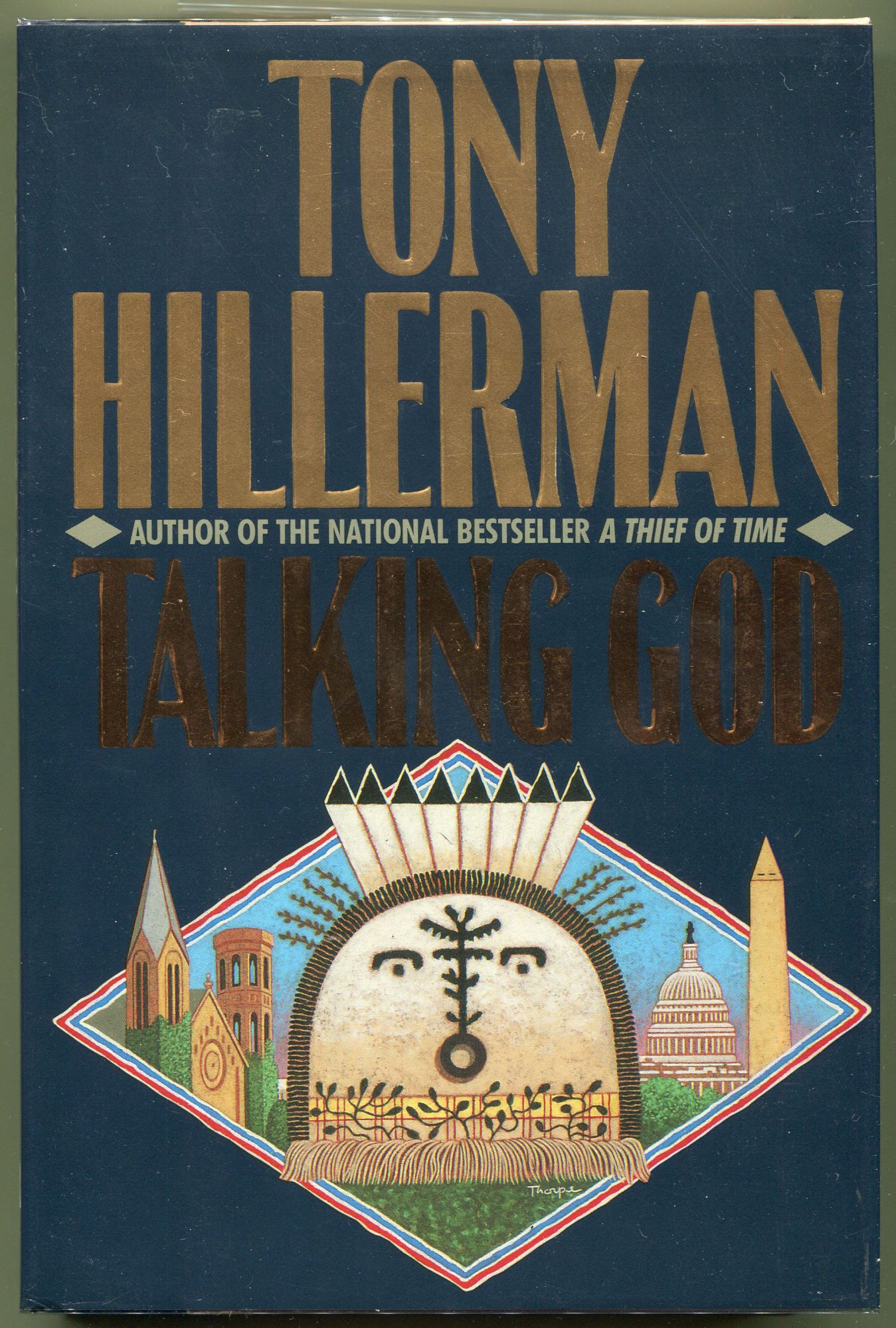 Talking God by Hillerman, Tony: Near Fine Hardcover (1989) First edition. | Evening Star Books ...