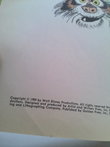 Walt Disney's Goliath II (Little golden books) by Peet, Bill: Very Good ...