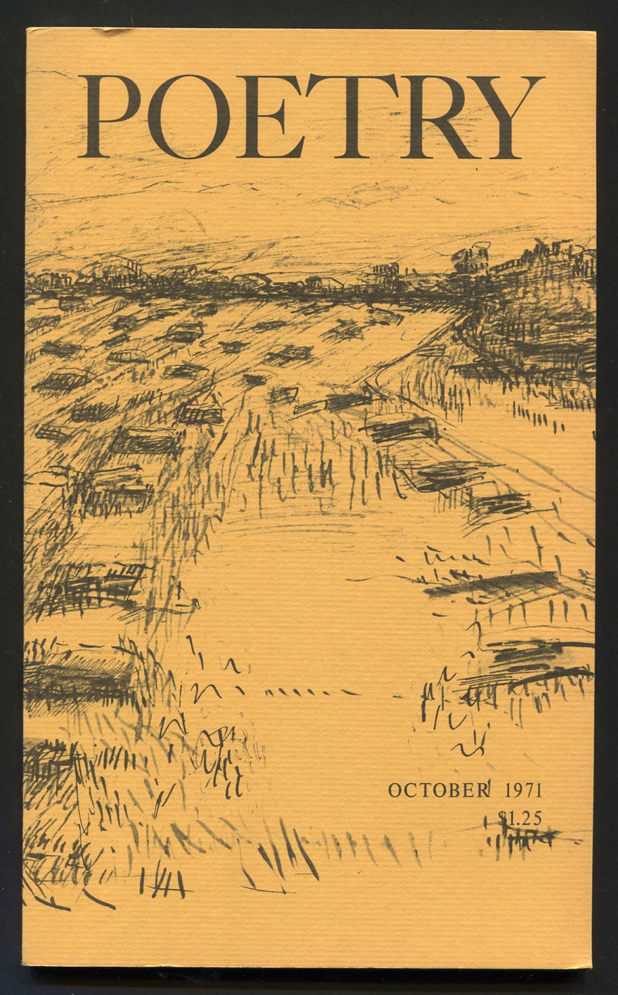 Poetry - Volume CXIX, Number 1, October 1971 by (NEMEROV, Howard ...