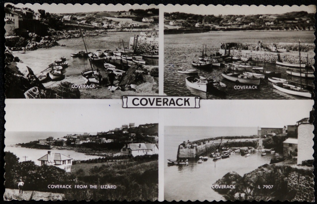 Coverack Cornwall Postcard The Lizard Real Photo Vintage 1961 ...