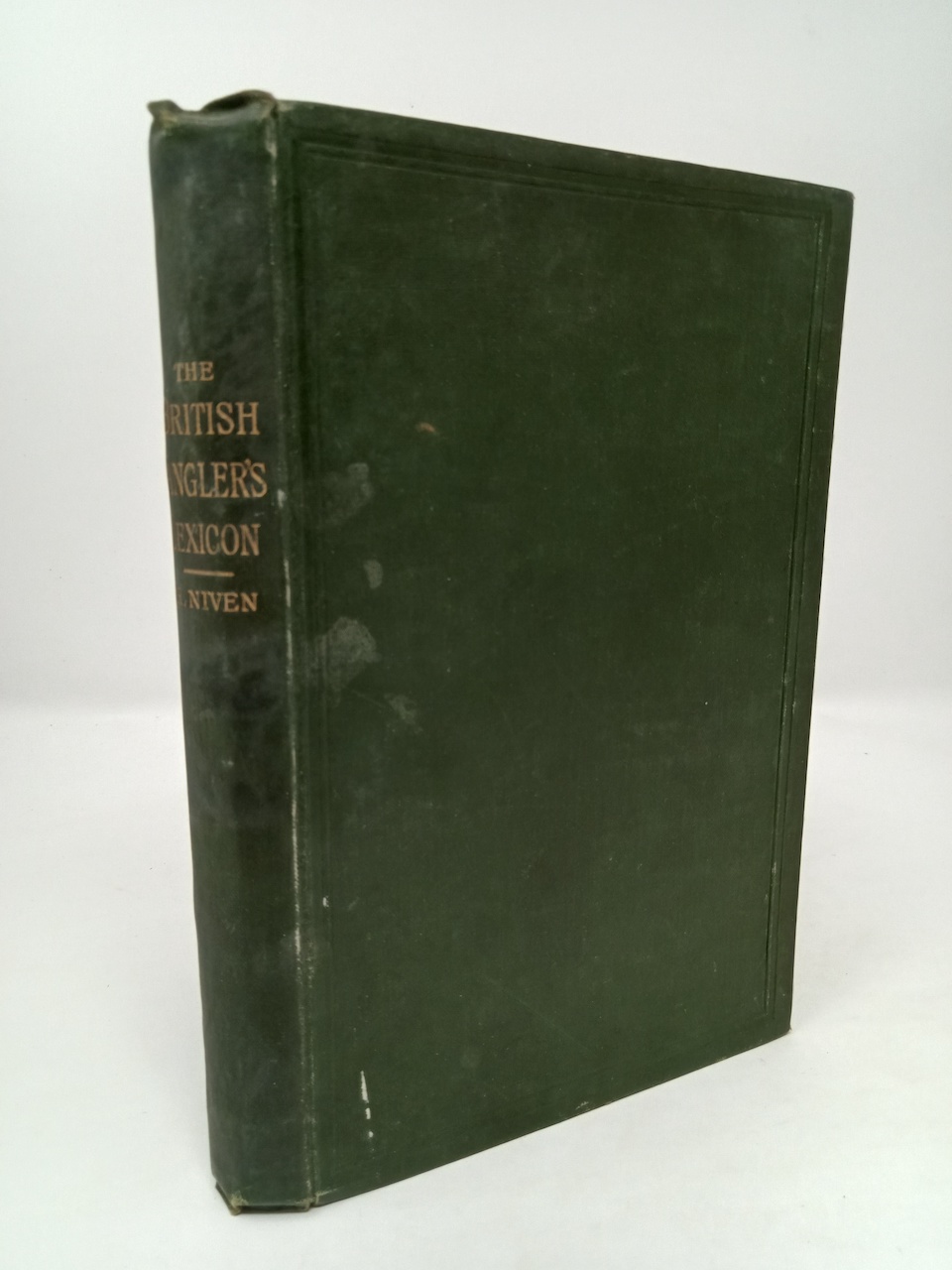 The British Angler s Lexicon. by Richard Niven.: Very Good | ROBIN ...