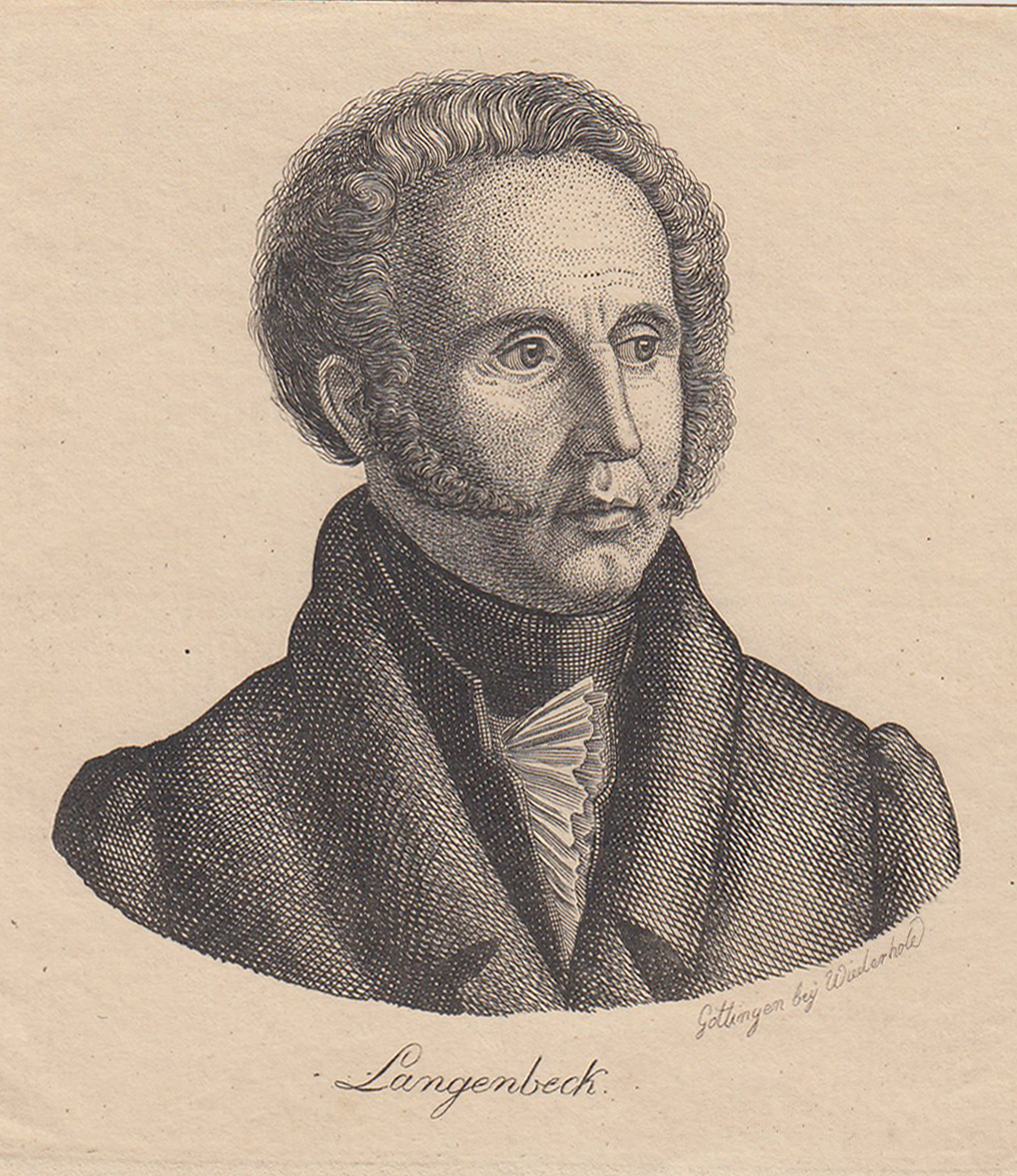 Konrad Johann Martin Langenbeck ( Horneburg 5. 12. 1776 - 24. 1. 1651 ...