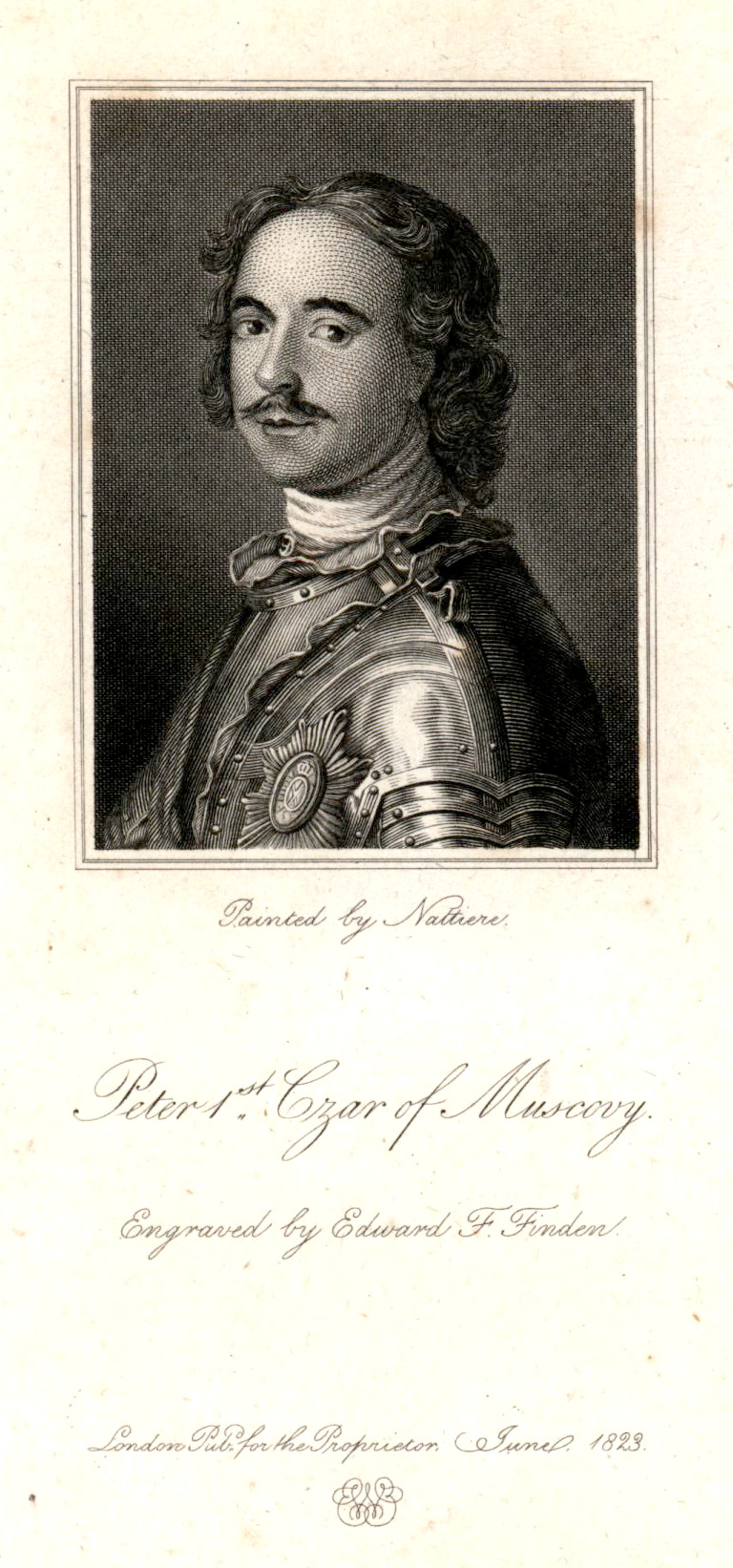 Peter I. der Große, geboren als Pjotr Alexejewitsch Romanow "der Große ...