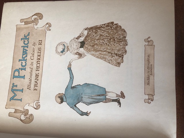 Mr. Pickwick-Pages from the Pickwick Papers with illustrations by Frank ...