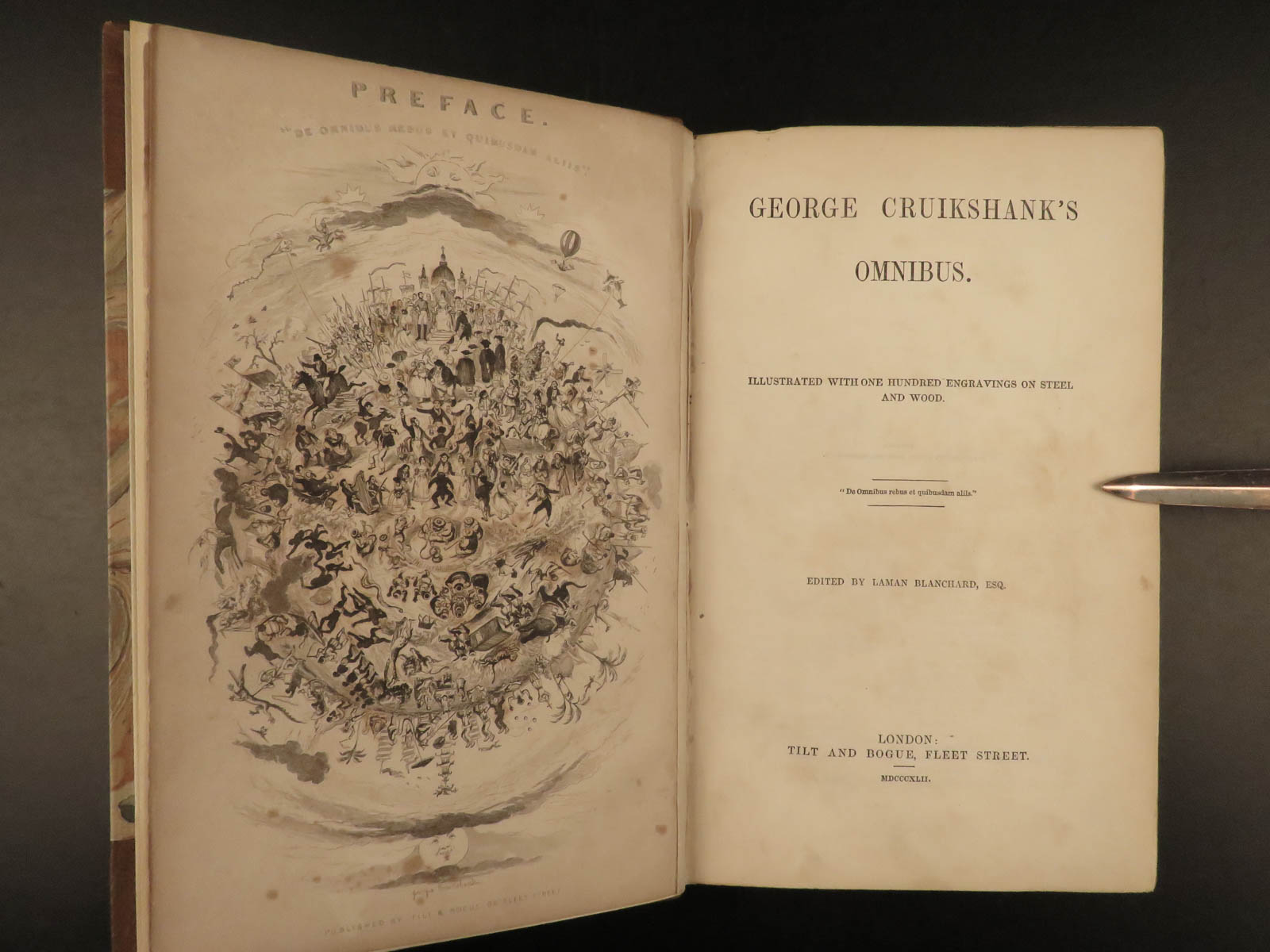 George Cruikshank's Omnibus. by CRUIKSHANK, George: Near Fine Hardcover ...