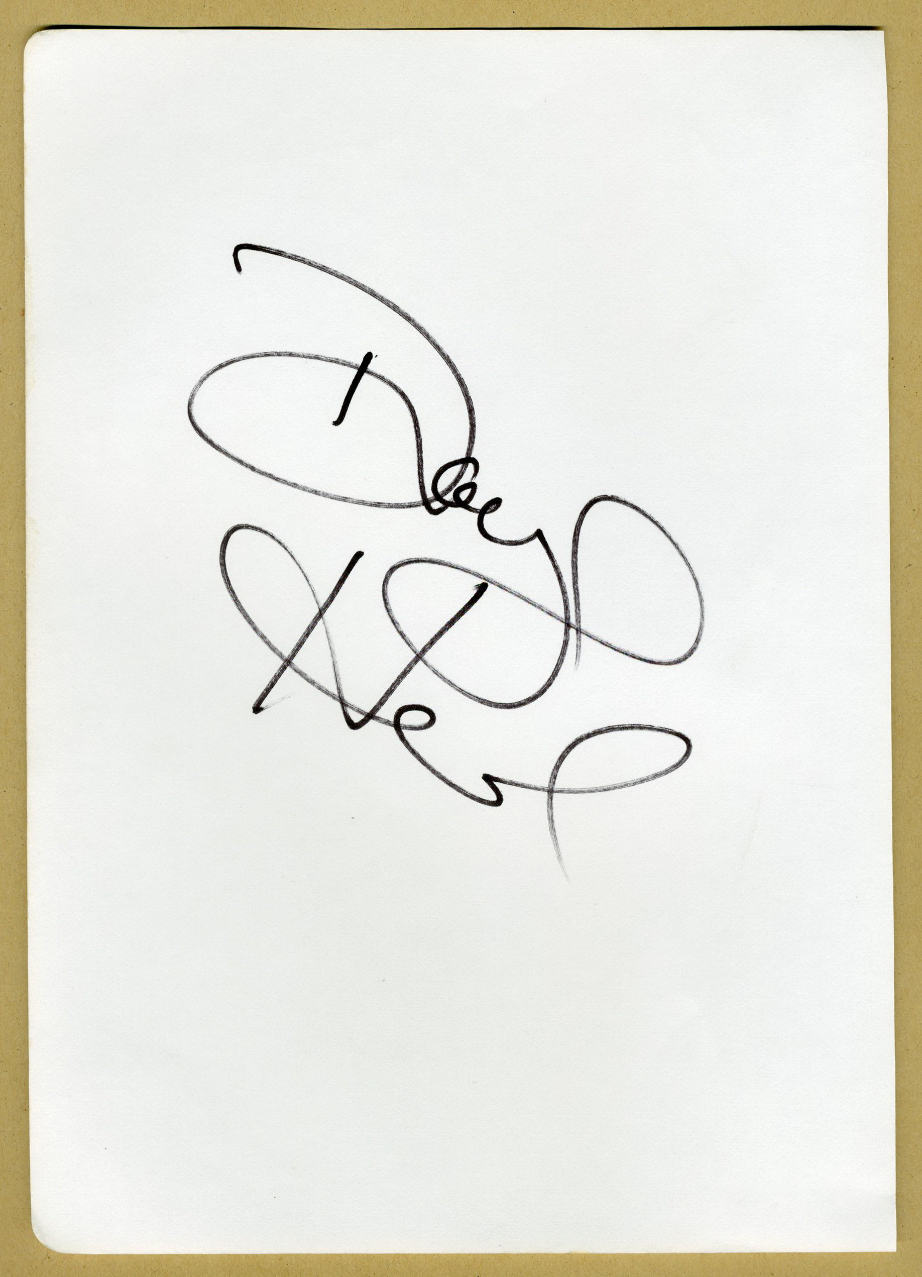 Daryl Hannah - Page signée en personne + Photo - Paris 1986 by Daryl ...