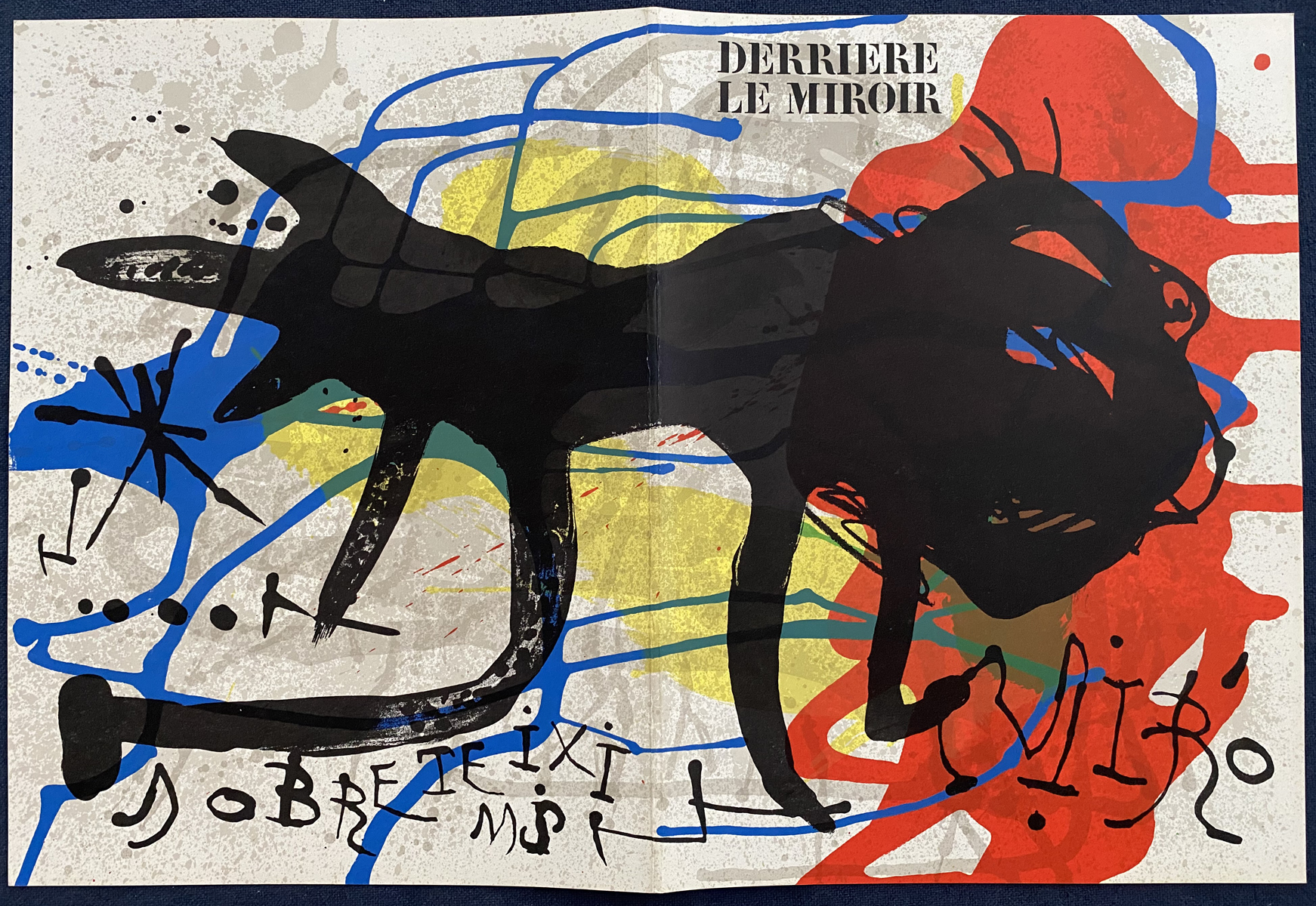 Derrière le Miroir N. 203. Mirò von Cirici / Mirò: Very Good Soft cover ...