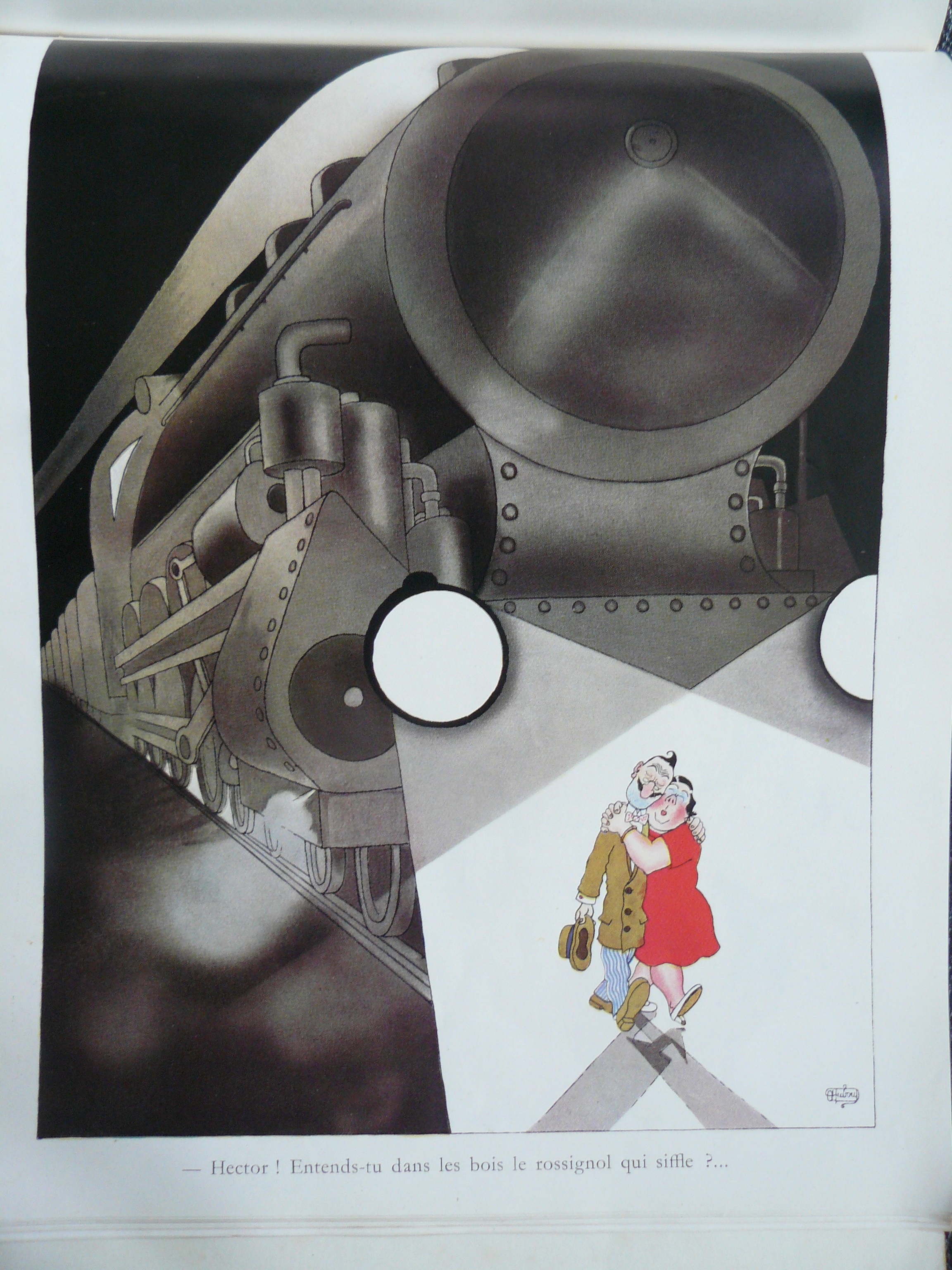 Dubout en train by Dubout Albert 1905-1976: (1952) 2ème Édition Comic ...