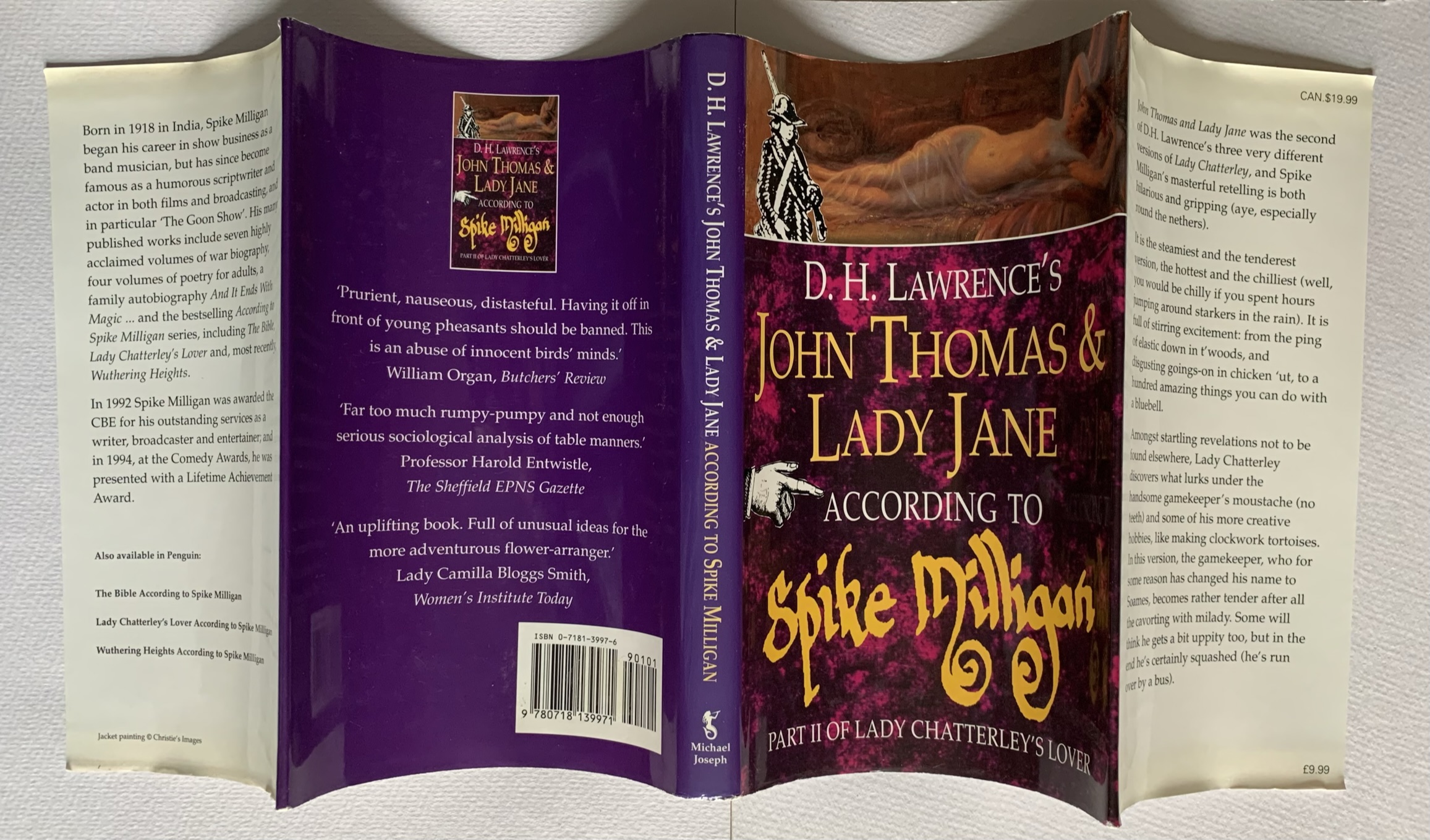 D. H. Lawrence's John Thomas & Lady Jane According to Spike Milligan by ...