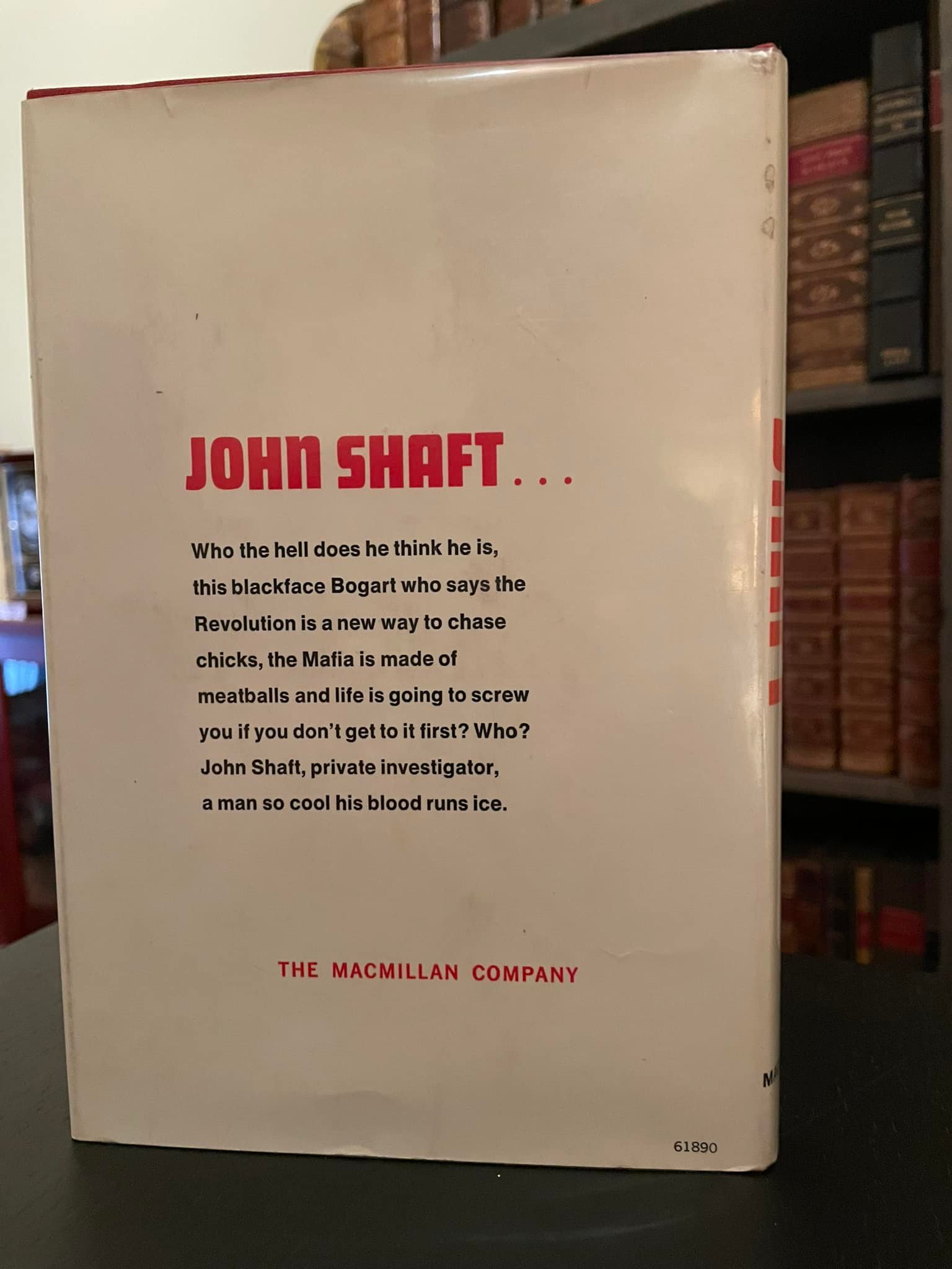 Shaft (MGM file copy) by TIDYMAN, Ernest: Fine Hardcover (1970) 1st ...